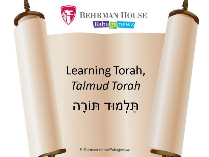 Learning Torah Powerpoint Behrman House Publishing